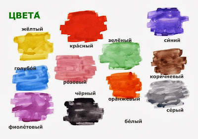 ABC Russian: How to say colors in Russian?