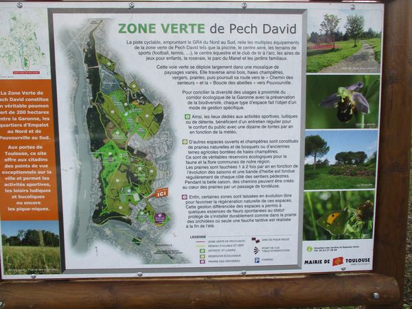 Sud-ouest Toulousain Randonnées: Toulouse : les coteaux de Pech David