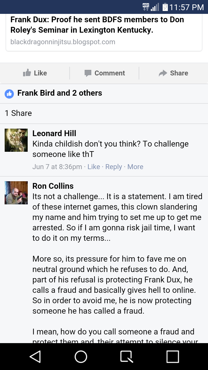 Black Dragon Ninjitsu: Watching Don Roley, Fail Part 2