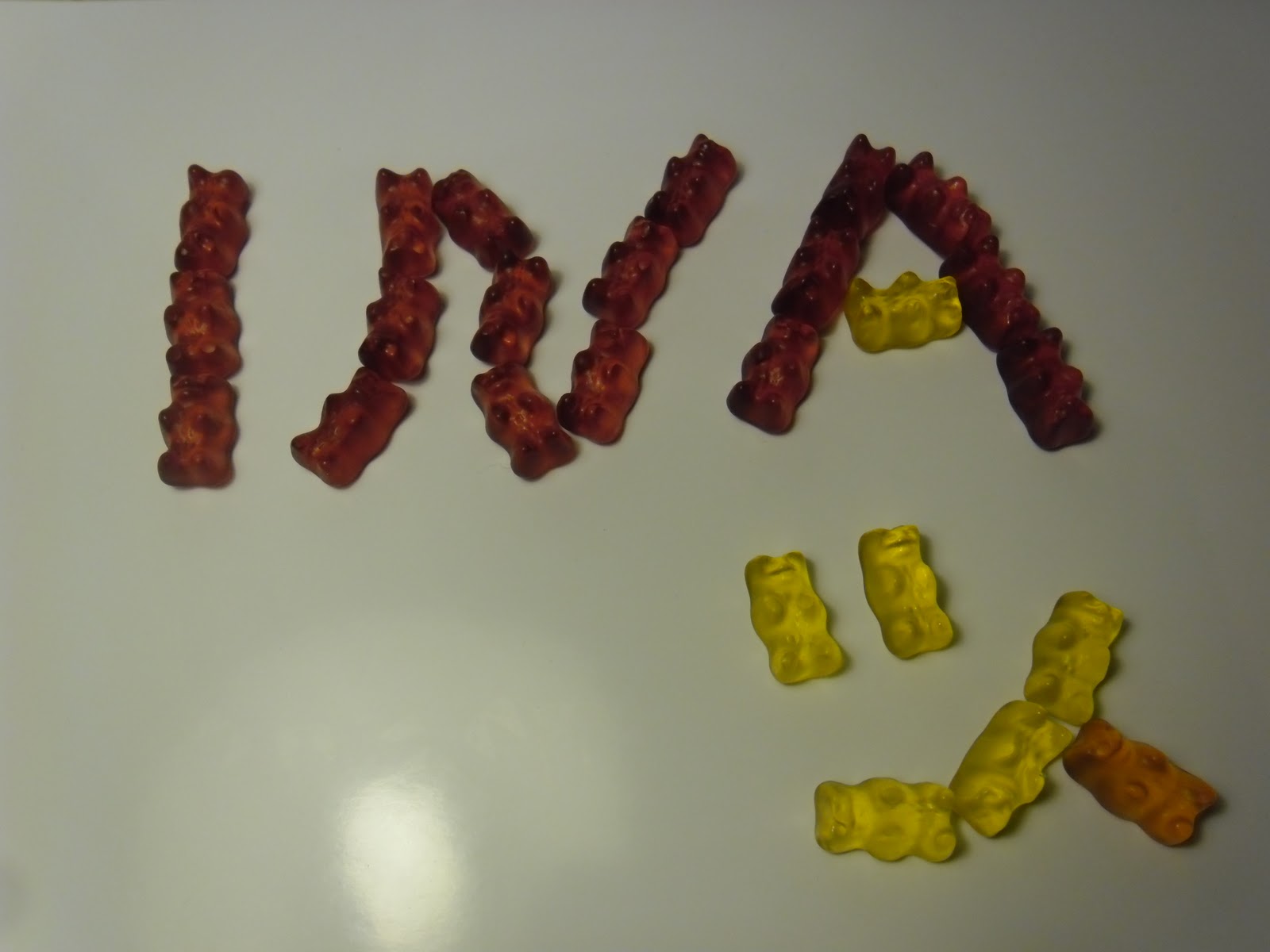Ina's Eternally Mind: Gestern. Projekt... Haribo macht Kinder froh und ...