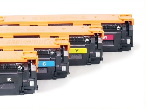 ตลับหมึกแท้ HP CB540A-43A ชุดสี เบอร์ 125A