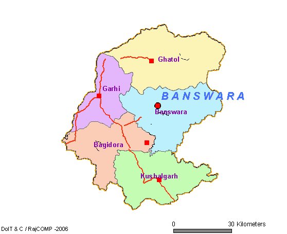 Banswara: Geographical facts – RAS NOTES