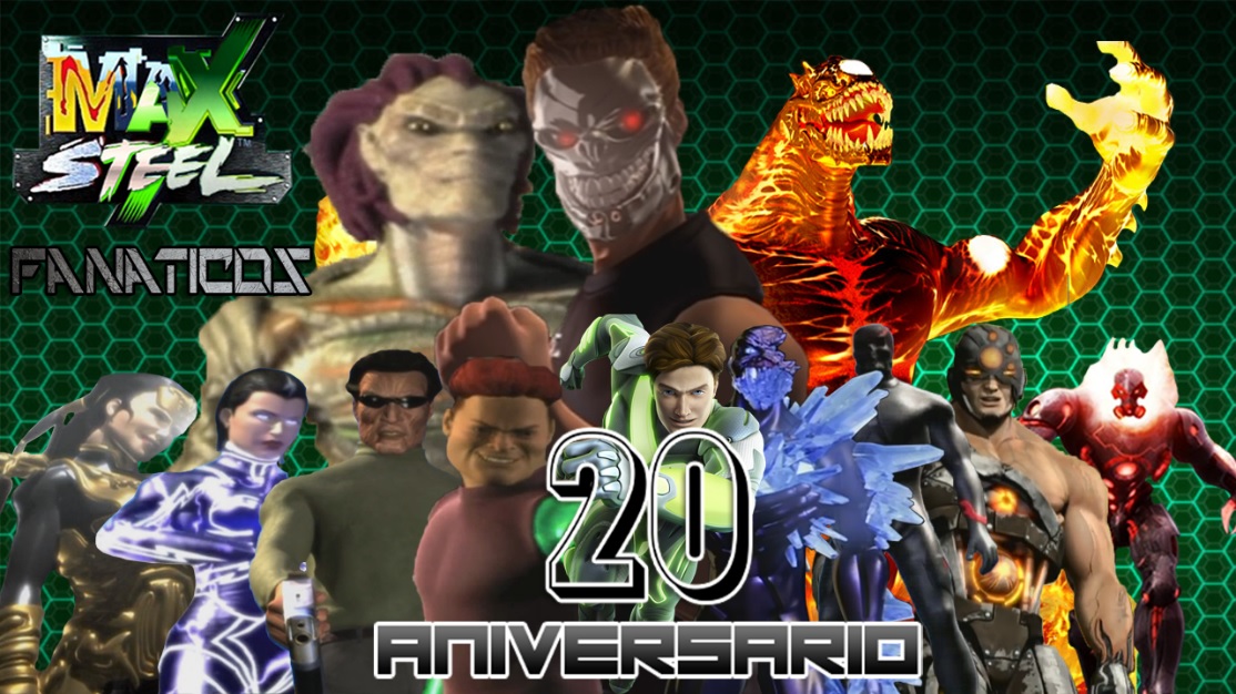 Max Steel Fanáticos: Línea Max Steel 2002 Completa