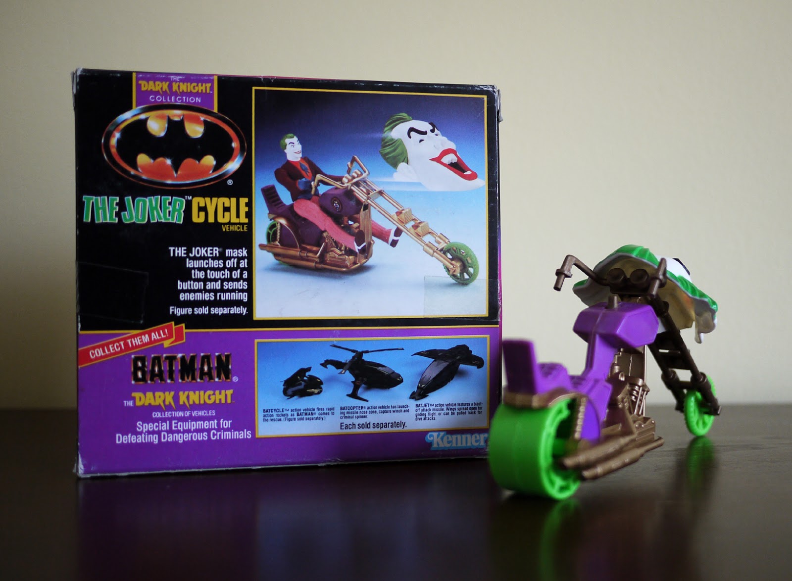 Vault 1541: [YouTube] The Joker Cycle Unboxing (1990)