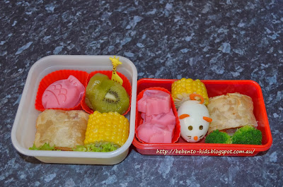 Bebento - Kids: Fish and Mouse Bento