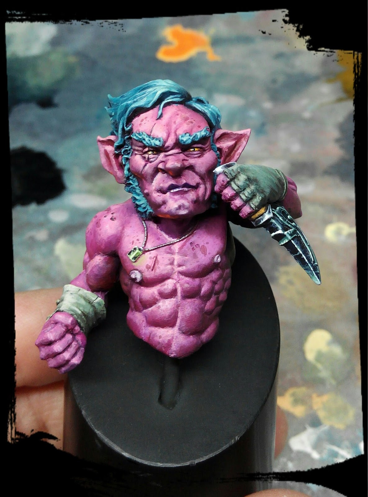 Eureka! miniature painting: Gnome Assassin Miniature Madness
