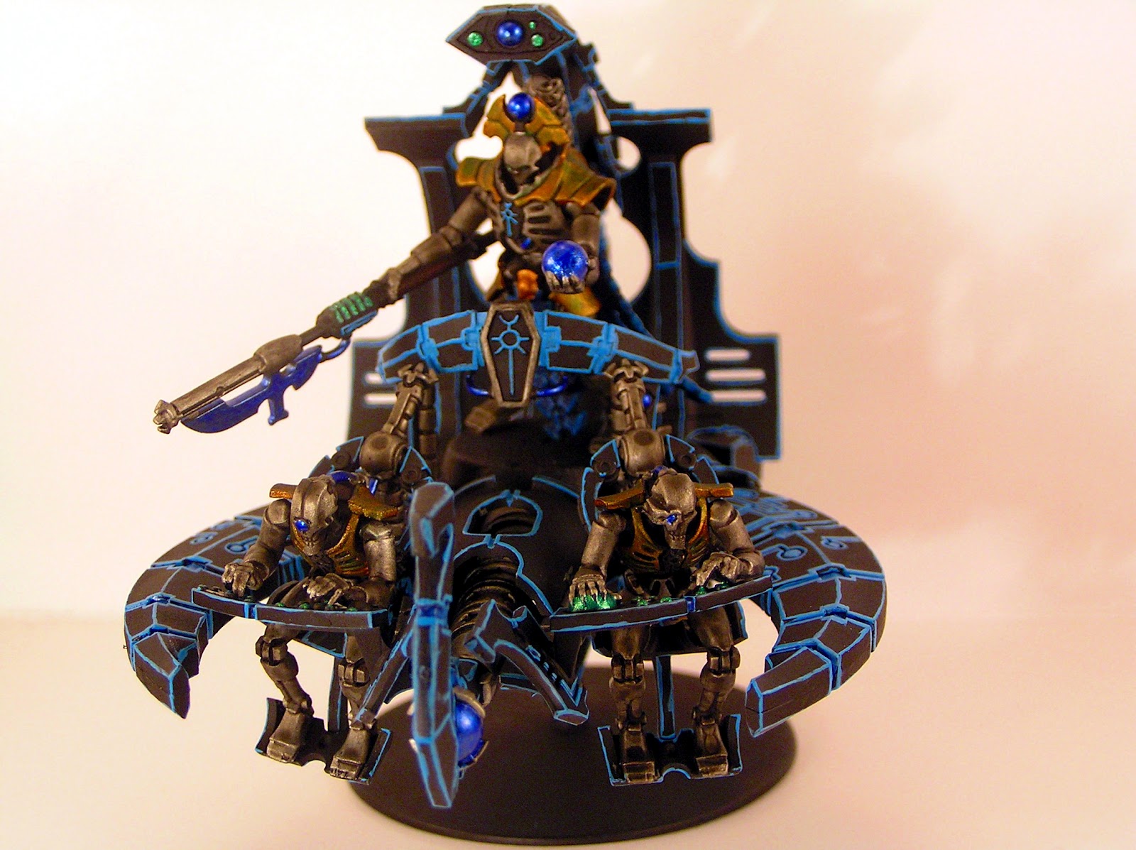 Florida Miniature Painting: Necron Catacomb Command Barge