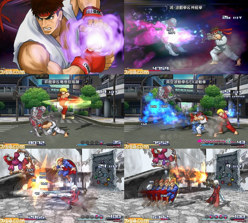 Confira as primeiras imagens de Project X Zone, RPG da Capcom, Namco ...