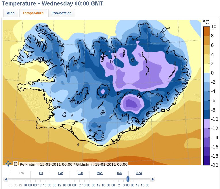Iceland trek - Summer + Winter: Icelandic weather and windchill