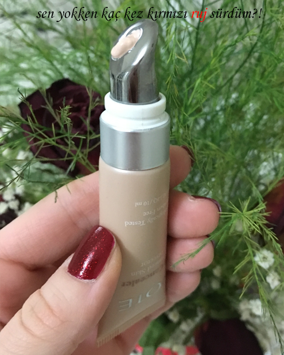 Note BB Concealer - Kırmızı Rujlu Blog