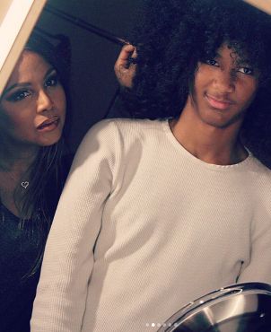 Toni Braxton shares cute photos with her son as he turns 14