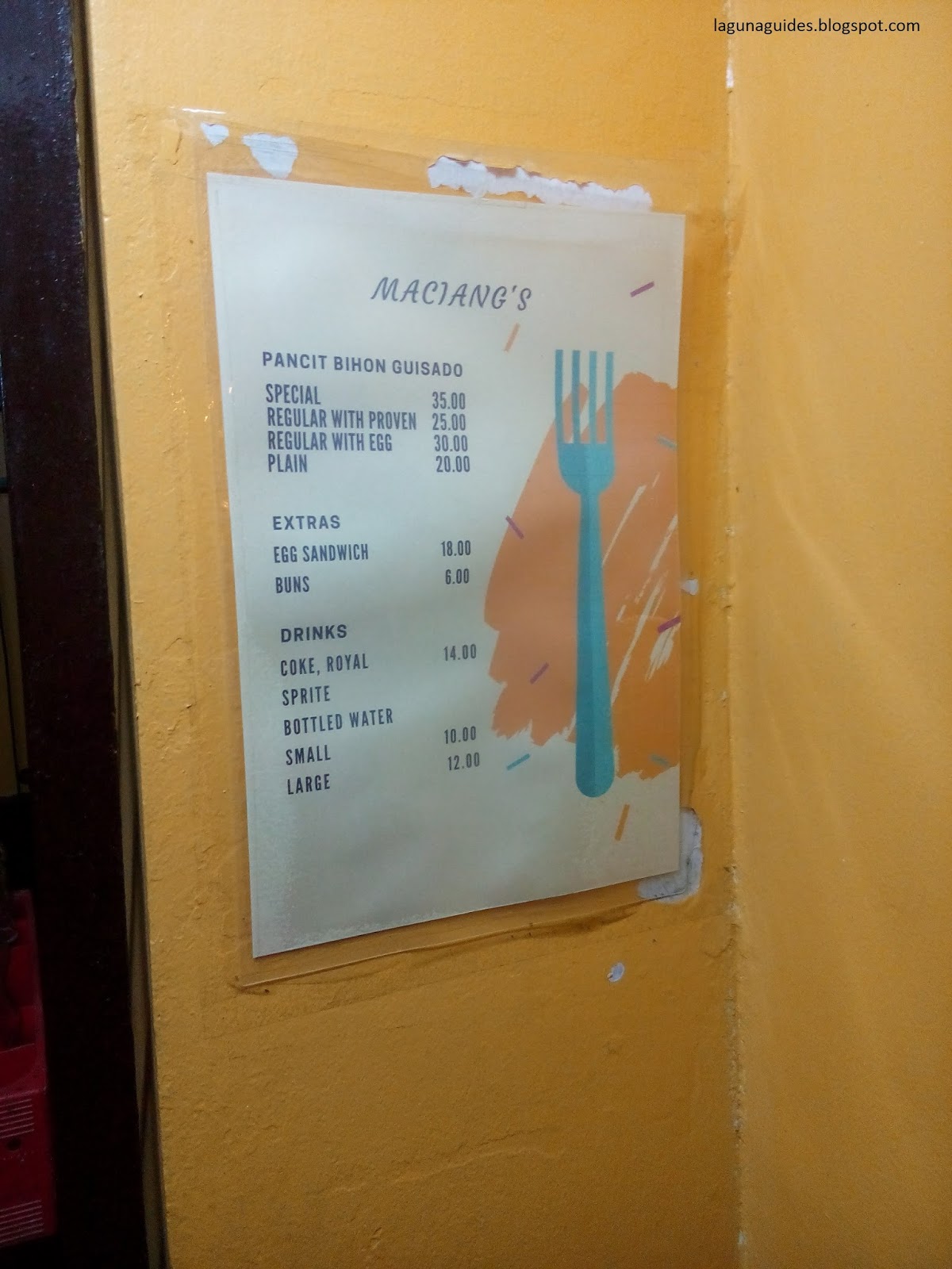 HOW'S "PANCIT MACIANG" TODAY? - Laguna Guides