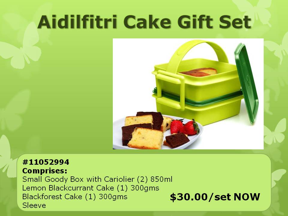 Tupperware: Cake Gift Set