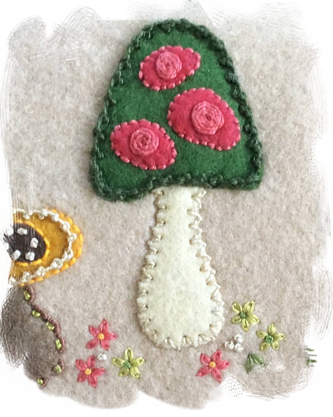 Val Laird Designs - Journey of a Stitcher: Enchanted with Toadstools