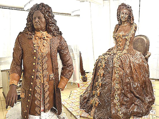 Art Now and Then: Chocolate Art