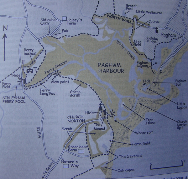 Birding the Selsey Peninsula: Maps