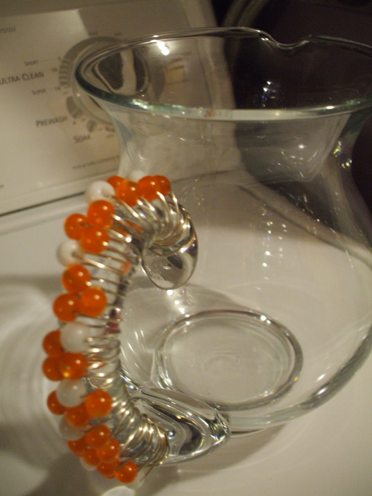 Gray Cardigan: Beaded Pitchers & Individual Cupcake Holders