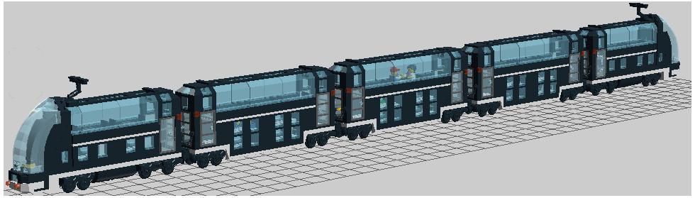 One Brick at a Time: Double Decker Train