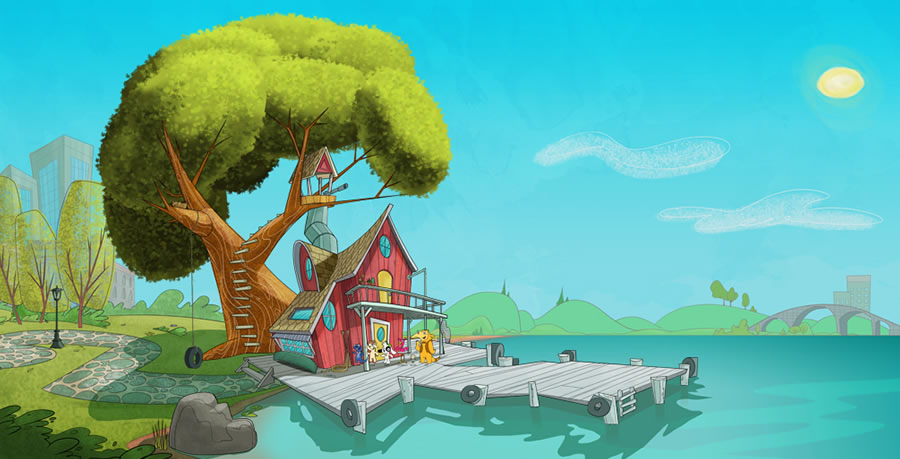 Imagenes de la casa de Doki - Imagui