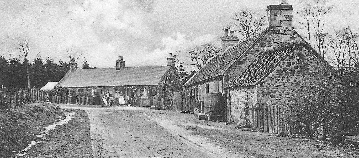 Tour Scotland: Old Photograph Uphall Station Scotland