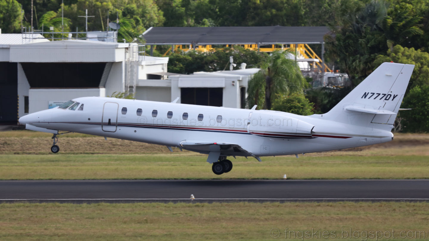 Far North Queensland Skies: Cessna Citation Sovereign C680 N777DY