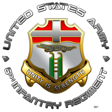 Military Insignia 3D : 4th, 5th & 6th U.S. Army Infantry Regiments