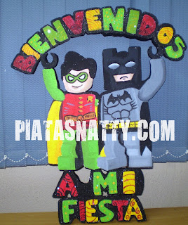 PIÑATAS NATTY @pinatas_eventos.natty: PIÑATA DE BATMAN "LEGO" ENTAMBORADA