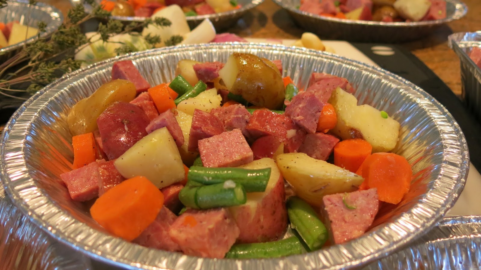 Mennonite Girls Can Cook: Hobo Dinner with Farmer Sausage
