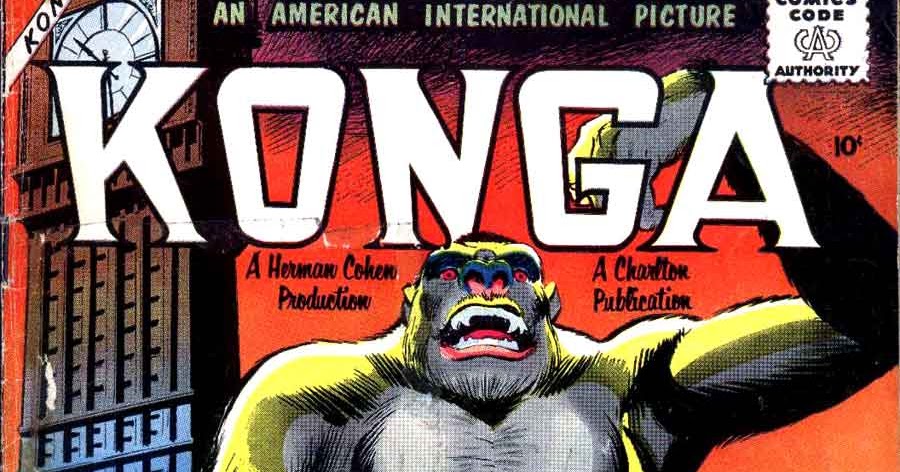 Konga #1 - Steve Ditko art + 1st appearance - Pencil Ink