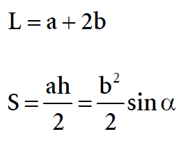 Isosceles Triangle Formulas