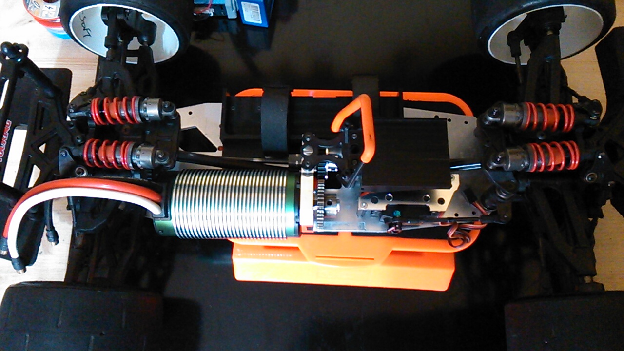 RC BRUSHLESS BLOG---: Ofna dm-1 1/5 size (castle 2028) conversion kit