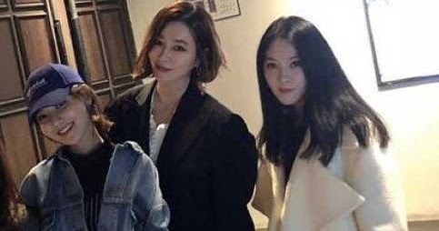 "Swimming with x Hyomin" ... Lee Min-jung, a beautiful beauty