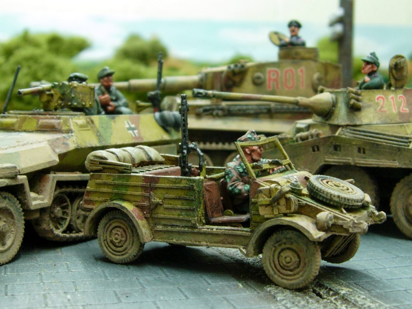 Wargaming with Silver Whistle: A DRIVE IN THE COUNTRY- Additional WW2 ...