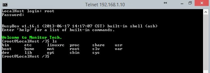 GPON: Reset Password DVR melalui telnet