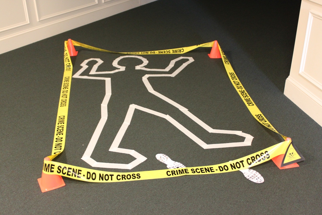 Amandita Designs: CSI: Crime Scene Themed Graduation Party