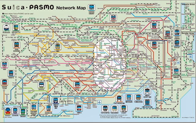 Japan: A new Tokyo transport map - well done JR East