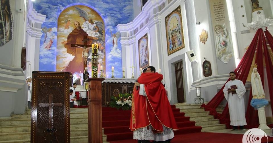 Acolhida do Padre Michael como Vigário Paroquial
