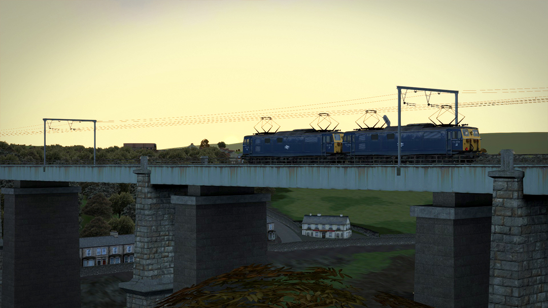 DPSimulation: Woodhead Electric Railway in Blue - Class 76