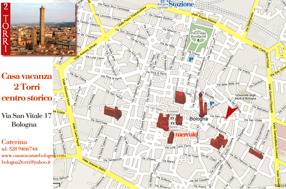 Xm24 Bologna Italy Map