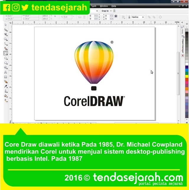 Sejarah Aplikasi Design Corel Draw