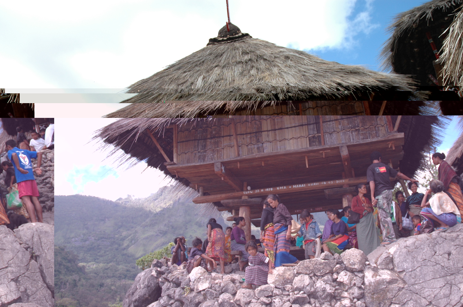 Penyelesuruan Arsitektur Timor Leste: proses membangun rumah adat Timor ...