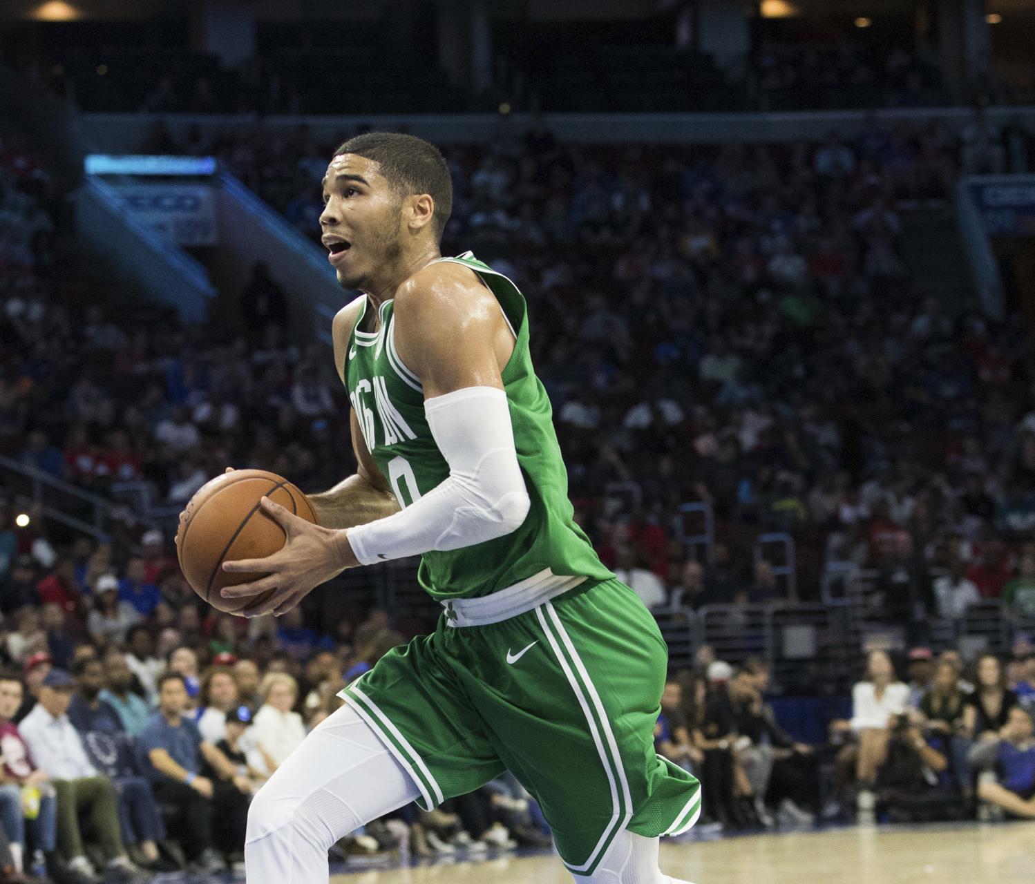 A Jayson Tatum/Anthony Davis rookie year comparison