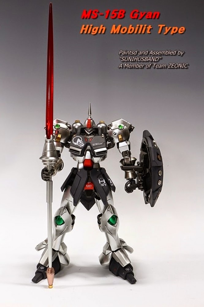 Custom Build: MG 1/100 YMS-15 Gyan "High Mobility Type" G-System Conversion