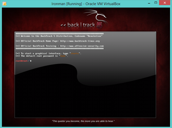 How to Download and Install BackTrack in Windows