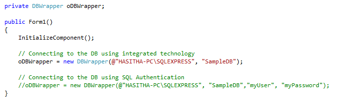 My Dev Talks Creating A Simple Sql Database Wrapper Using C