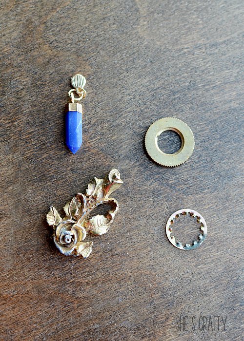 She's Crafty: How to make a Junk Necklace