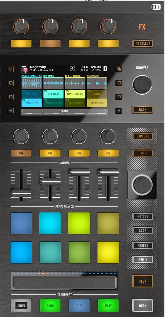 llegaron las primeras imagenes del nuevo controlador Traktor Kontrol D2 ...