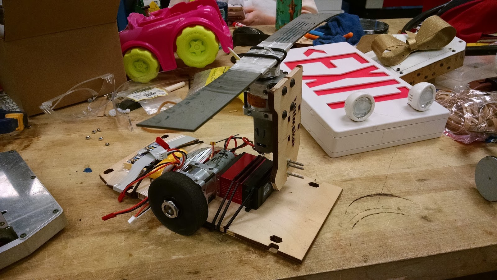 aaronbot3000: HAM robots: HAM, HAMster Ball, HAM Slicer