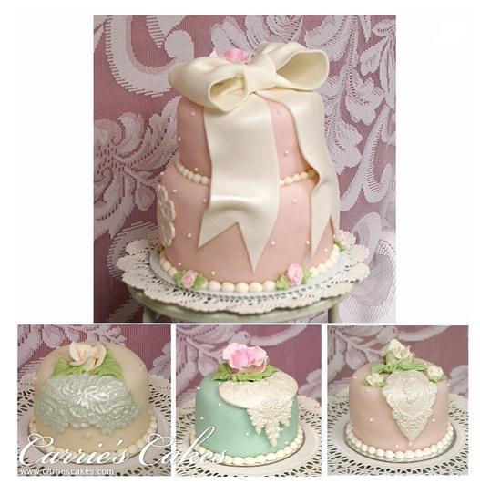 One of the best things about mini cakes is that you can have all ...