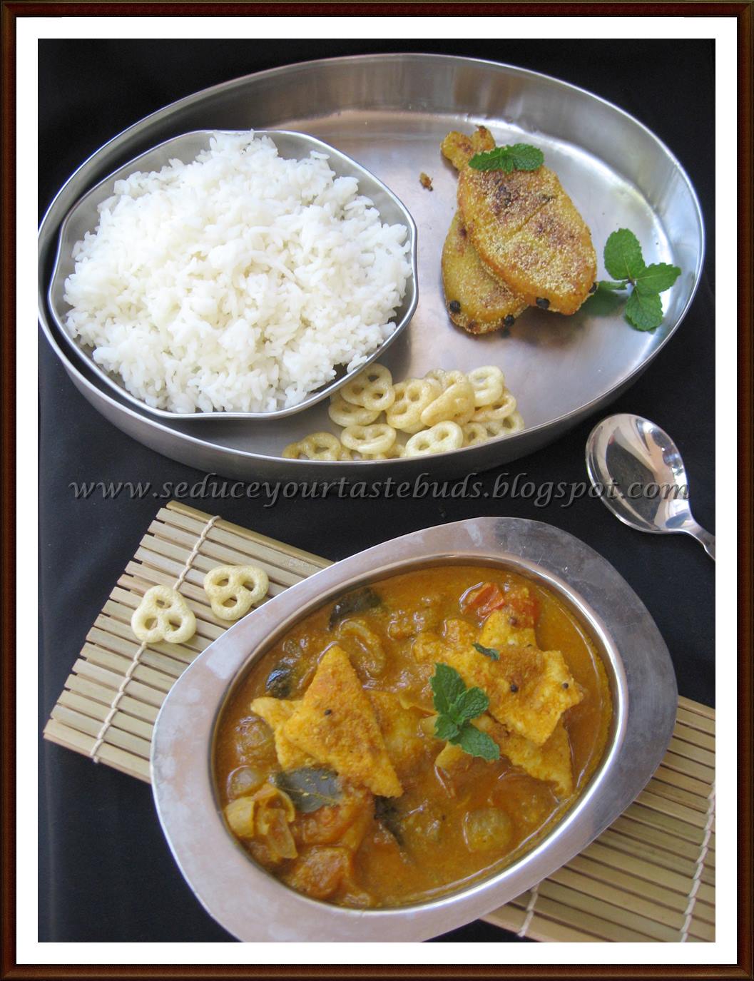 Chettinad Saiva Meen Kuzhambu | Chettinad Vegetarian Fish Curry ...
